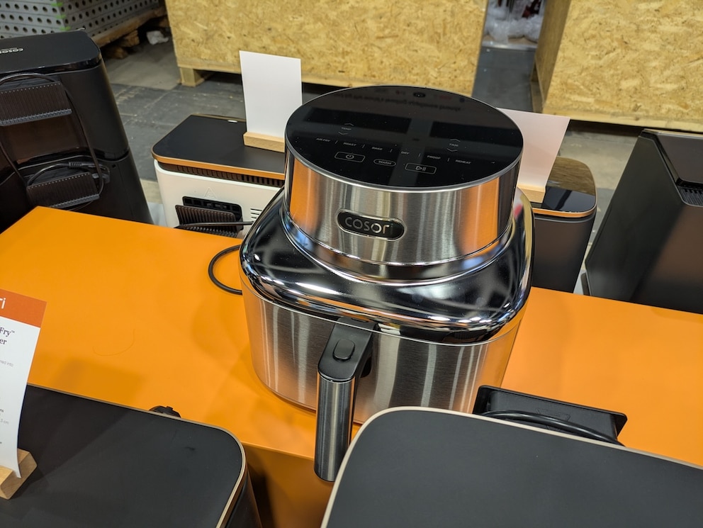 Cosori stellt „Iconic“-Airfryer aus Edelstahl vor - myHOMEBOOK