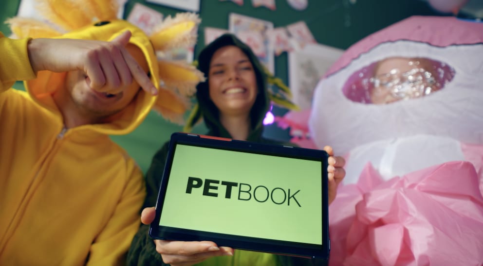 Axolotl-Party! PETBOOK mit Werbespot im TV - PETBOOK