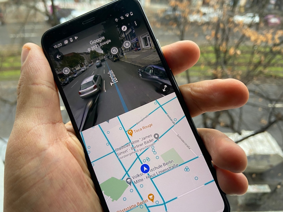 Google Maps jetzt mit Splitscreen-Funktion für die Navigation
