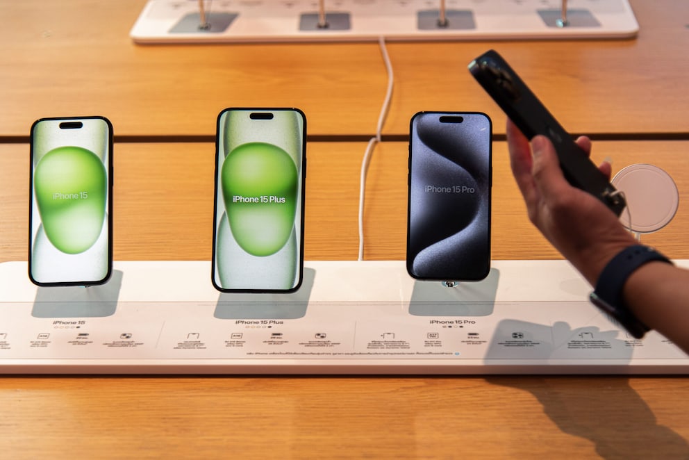 iPhone 15 Pro Max mit Burn-in beim OLED-Bildschirm - TECHBOOK