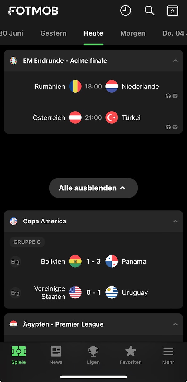 Beste Fußball-App: Die große Übersicht