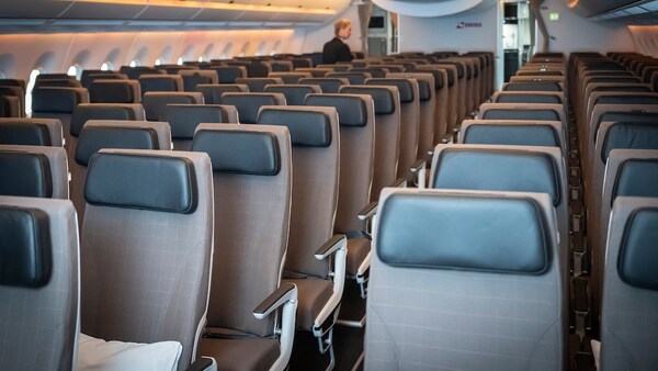 Warum im neuen A350 der Swiss eine Sitzreihe leer bleiben muss - TRAVELBOOK